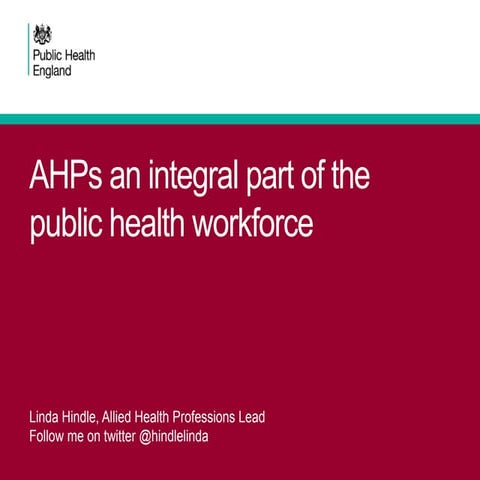 Public health workforce development | PPT