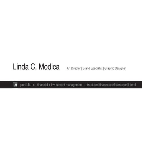 FINANCIAL & CORPORATE COLLATERAL > portfolio // Linda C. Modica | PDF