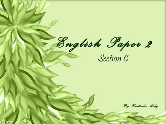 Form 1 english | PDF