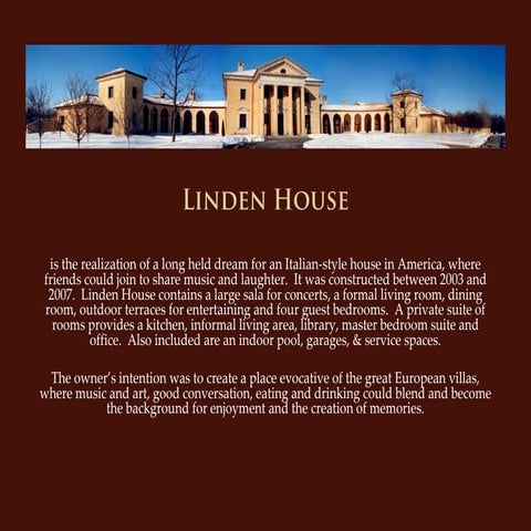 Linden House | PPT