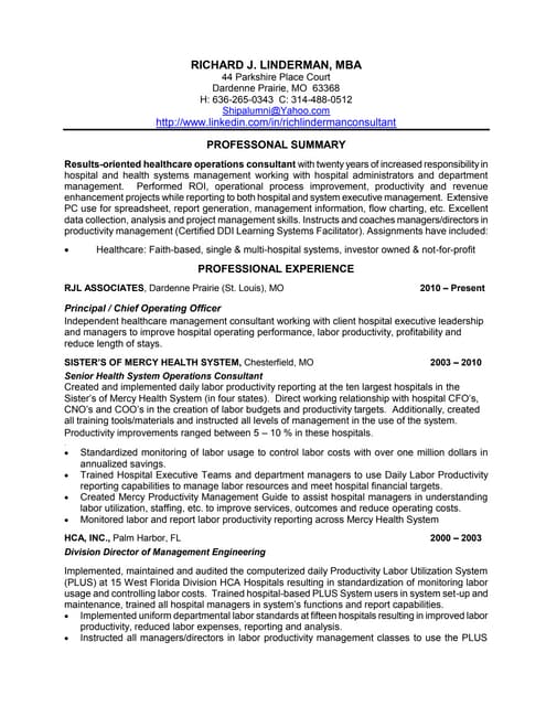 Linderman richardresume | DOC
