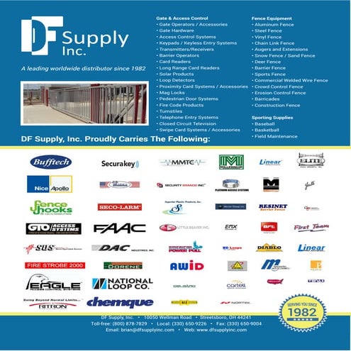DF Supply Line Card | PDF | Sports Equipment | Sports