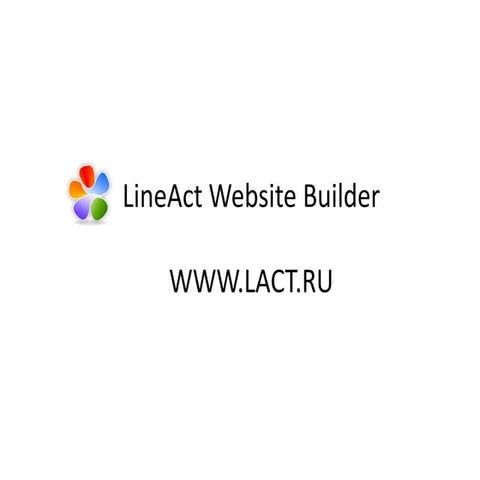 Line act website builder | PPTX