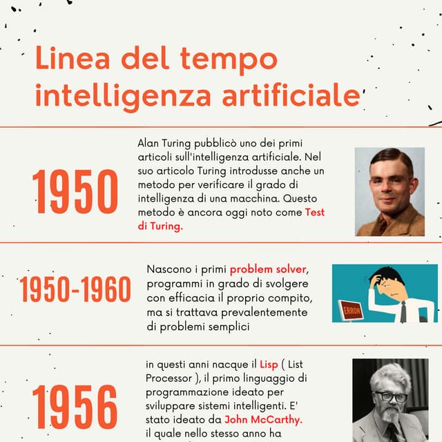 Linea del tempo intelligenza artificiale (1) | PDF
