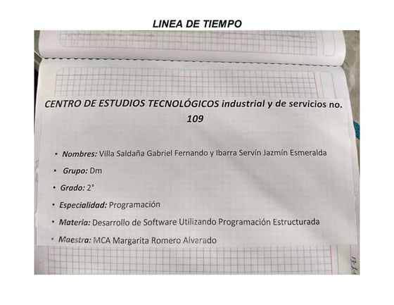 Mi Linea Del Tiempo | PPT