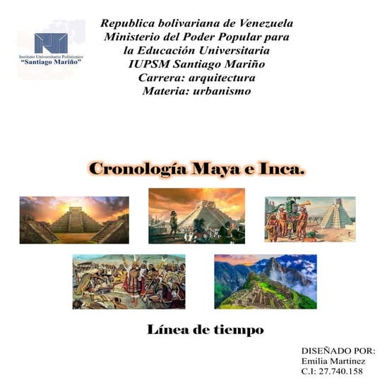 Linea De Tiempo De La Civilizacion Maya