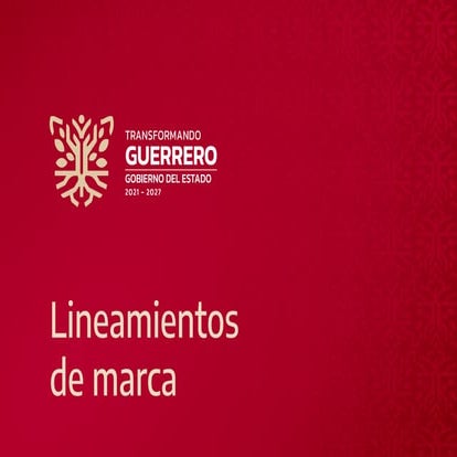 Manual de Identidad Gráfica gobierno del estado de Guerrero 2021 - 2027 ...