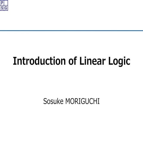 Linear Logic And Linear Lisp Ppt 9346