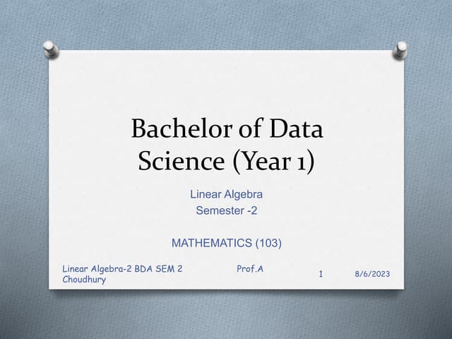 Thomas algorithm | PPTX