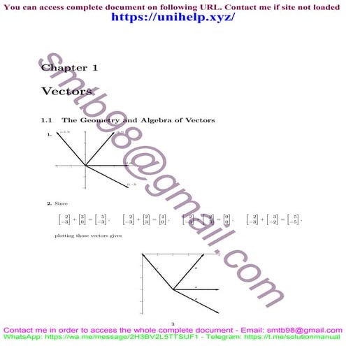 Solution Manual for Linear Algebra 4th edition David Poole | PDF