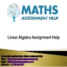 Linear Algebra Assignment Help | PPT