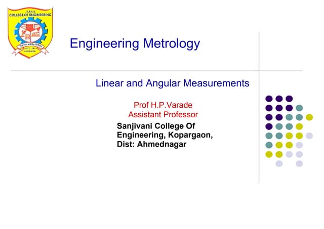 Angular measurement for surveying | PPT