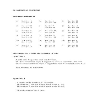 LINEAR AND SIMULTANEOUS EQUATIONS 2 MATHEMATICS QUESTIONS.pdf
