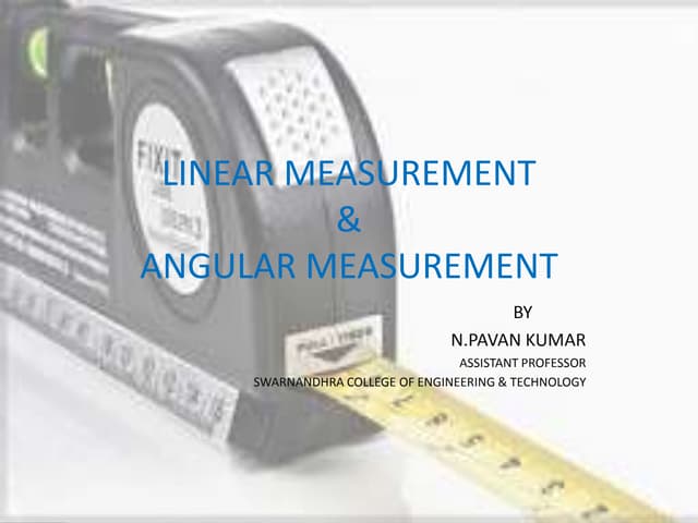 Linear And Angular Measurement Pptx Musical Instruments Hobbies And Interests
