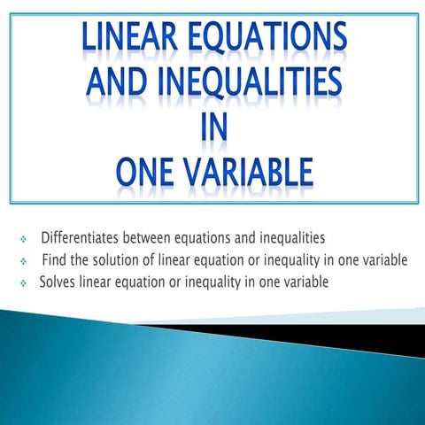 Linear Equation on grade 7 daisy 24.pptx