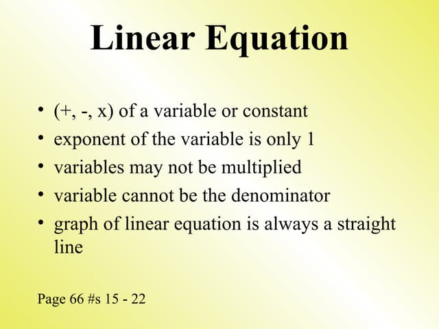 Lesson 3 finding x and y intercepts shared | PPT | Physics | Science