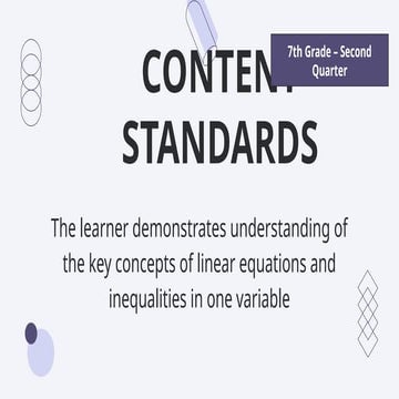 LINEAR EQUATION IN ONE VARIABLE IN MATHEMATICS | PPTX