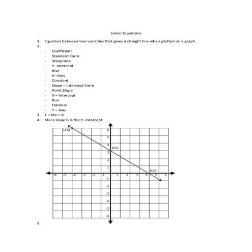 Linear equations | PDF