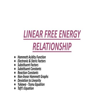 Linear Free Energy Relationship and mecha.pdf