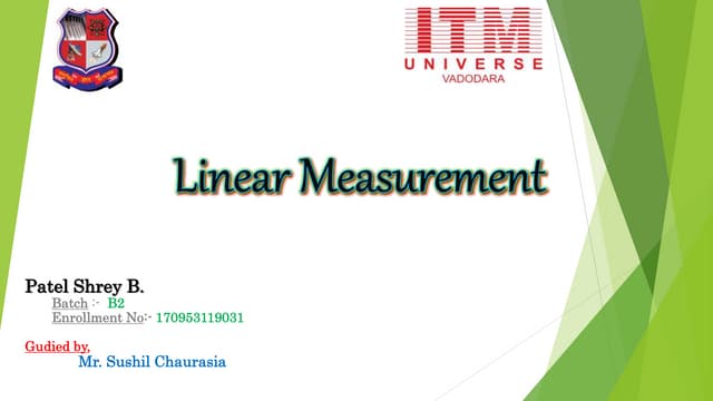 Measuring instruments ppt | PPTX