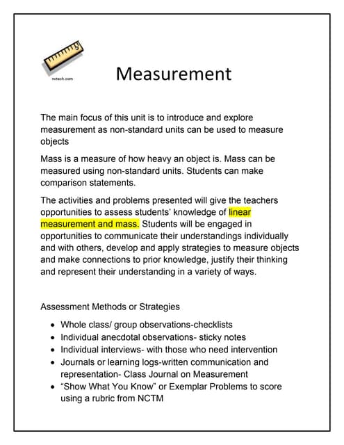 Measurement grade 2 | PDF