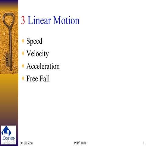 Linear motion pp | PPT