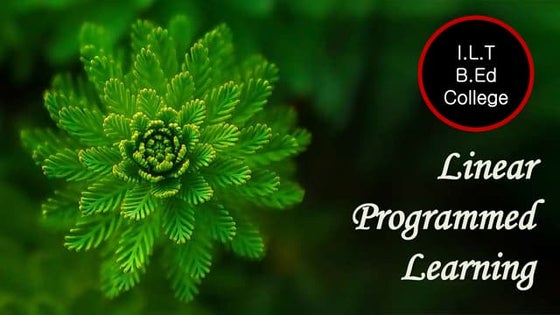 programmed learning | PPT