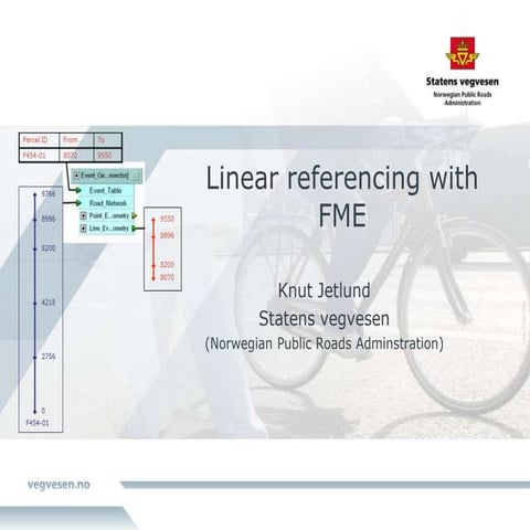 Linear referencing with FME | PPTX