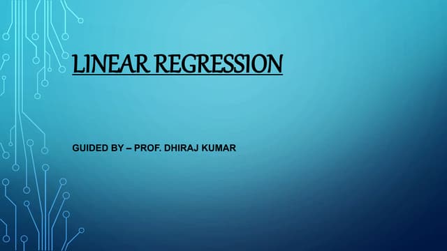 Functional Forms of Regression Models | Eonomics | PPTX | Physics | Science