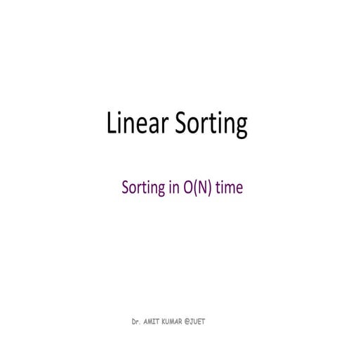 Linear Sort Pdf Programming Languages Computing 3825