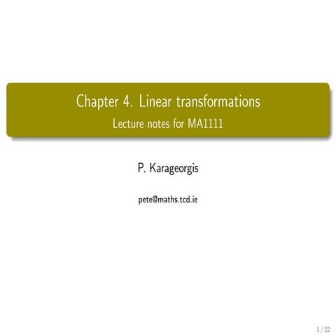 linear transformations top notch reference book .pdf