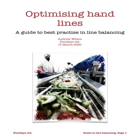 A guide to optimising hand lines in manufacturing | PDF