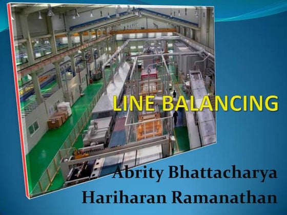 Assembly Line Balancing -Example | DOCX | Technology & Computing