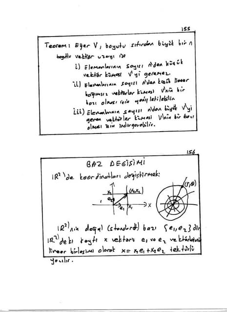 Lineer cebir hafta2 | PDF