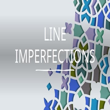 LINE IMPERFECTIONS, Crystal structure defecte | PPTX