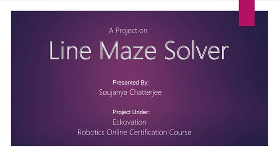 Maze Solver Robot Using Arduino Pdf 