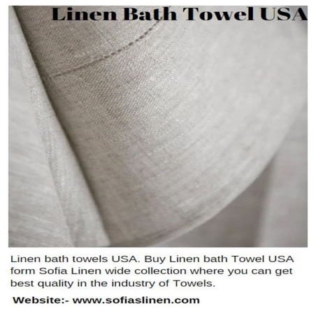 Linen bath towel USA | PDF