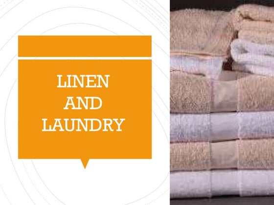 Inventory of linen | PPT