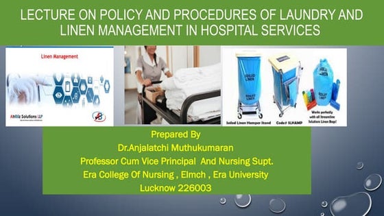 Linen and Laundry Management | PPT