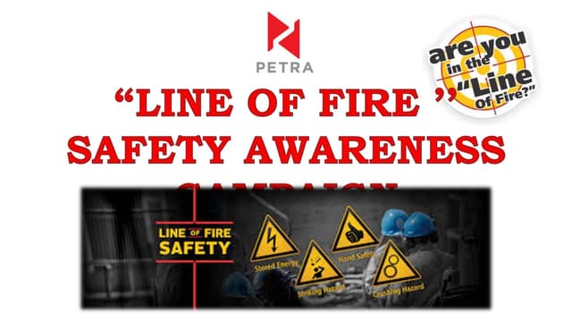 Line of fire safety | PDF