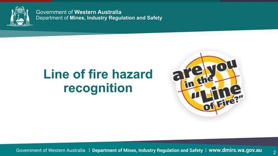 Line of fire safety | PPT