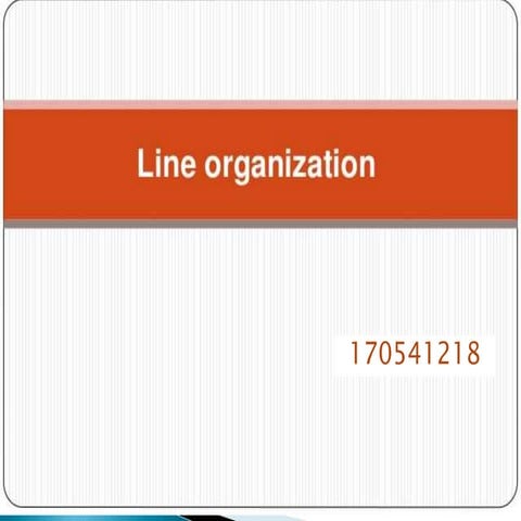 Line organization | PPTX
