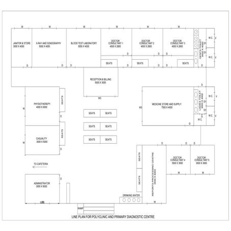 Line plan for Poly Clinic | PDF