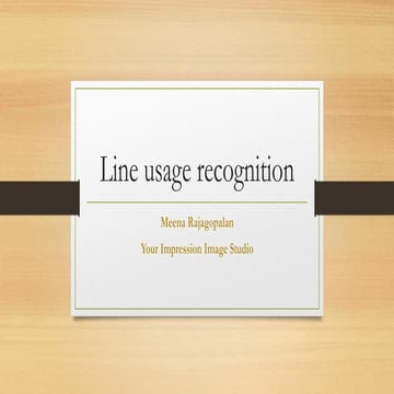 Line usage recognition | PDF
