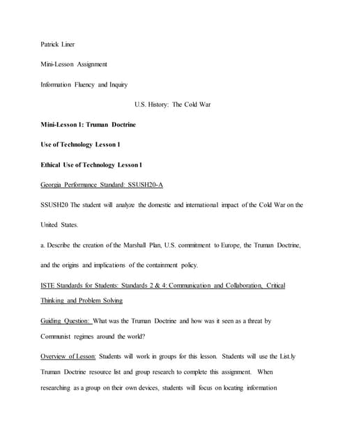 Civil War Causes Lesson Plan | PDF