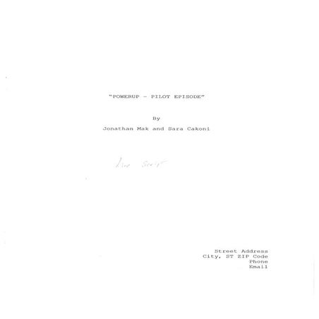Line script For "PowerUP" Pilot | PDF