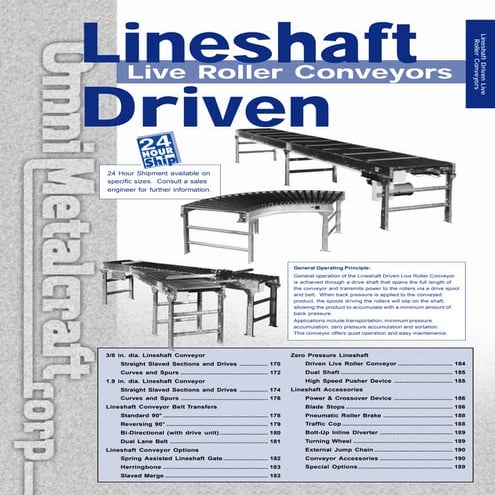 Lineshaft catalog | PDF