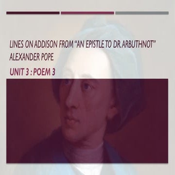 Lines on Addison from.pptx #graduation # english | PPTX