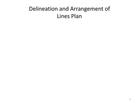 SHIP THEORY : Basics Of Ship Geometry : Lines Plan__by jishnu saji | PPSX