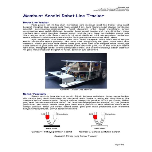 Line tracker robot avr atmega8535 | PDF